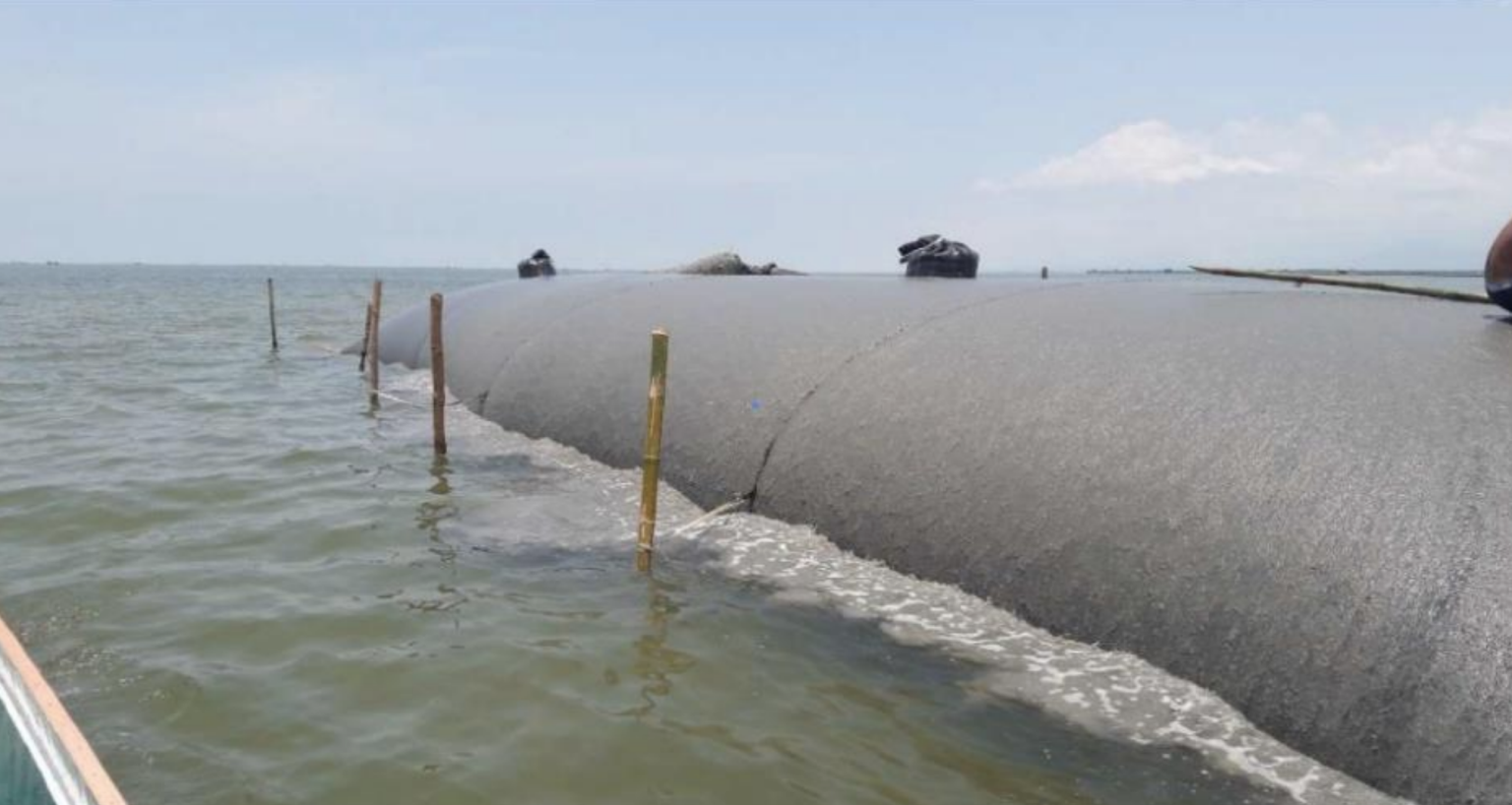 Flood Mitigation Structures Using Geotube - Case Study / Example